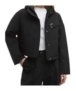 Barbour Long-sleeved Casual Jacket With Hood