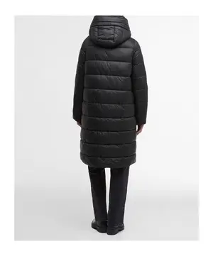 Barbour Long Sleeve Quilted Jacket With Hood
