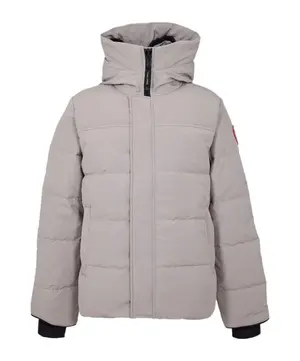 Canada Goose Logo Hooded Parka Down Jacket