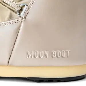 Moon Boot Icon Low Glance Satin Boots - No