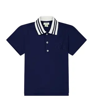 Fendi Short Sleeve Polo Shirt