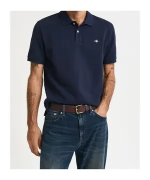 Gant Logo Short Sleeve Polo Shirt