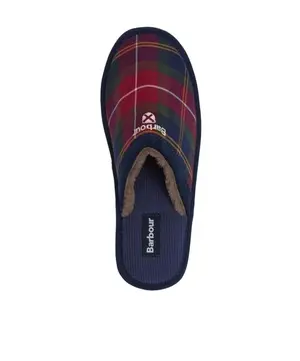 Barbour Everitt Mule Slippers - Tartan