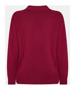 Fendi Embroidered Logo V-neck Cardigan