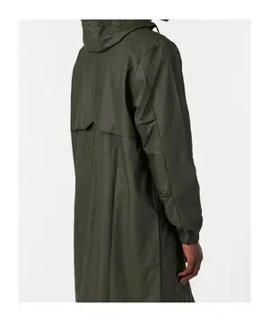 Rains Long-sleeved Hooded Fishtail Parka