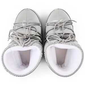 Moon Boot Icon Low Glance Satin Boots
