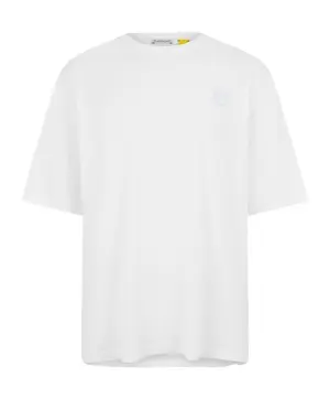 Moncler Logo Crew Neck T-shirt - White