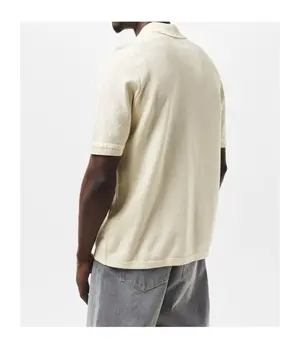 Stone Island Logo Short-sleeved Polo Shirt