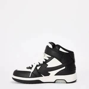 Off-White Mid Top Sneakers