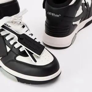 Off-White Mid Top Sneakers