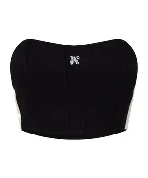 Palm Angels Monogram Corset Top