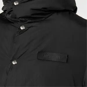 Jacquemus Long-sleeved Hooded Cotton Jacket - Black