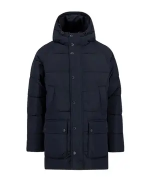Barbour Bedale Quilted Puffer Jacket With Hood