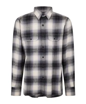 TOM FORD Check Overshirt