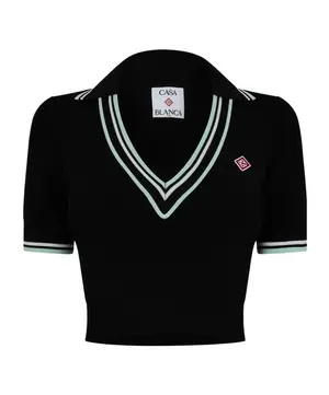Casablanca Logo Patch T-shirt