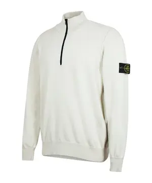 Stone Island Quarter Zip Knit Sweater