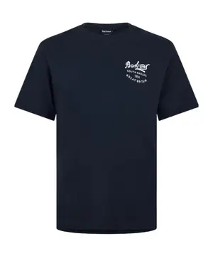 Barbour Script Graphic T-shirt - Navy