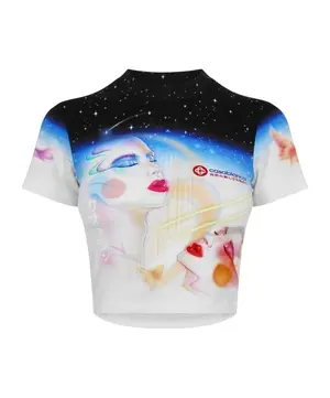 Casablanca Graphic Print Crewneck T-shirt
