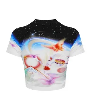 Casablanca Graphic Print Crewneck T-shirt