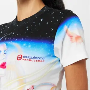 Casablanca Graphic Print Crewneck T-shirt