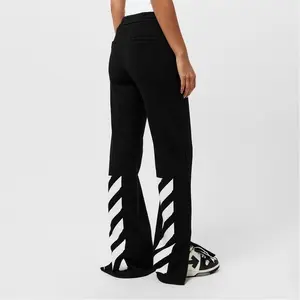 Off-White Diagonal Logo Track Pants - Black