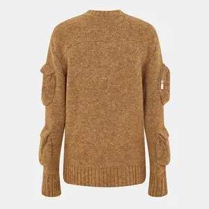 Off-White Crew Neck Knit Sweater