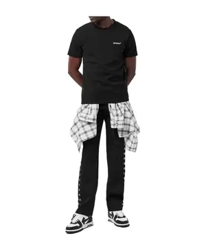 Off-White Helvetica Logo Slim T-shirt