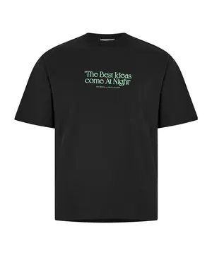 Off-White Logo Short Sleeve T-shirt - Black