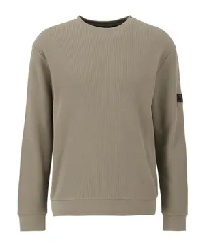 Barbour Curve Crew Sweatshirt - Brindle