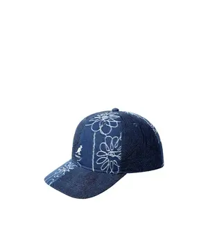 KANGOL Logo Detail Cowboy Hat - Blue