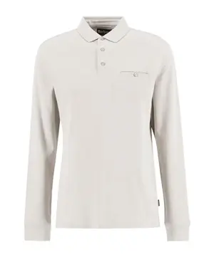 Barbour Farmwell Tailored Long-sleeved Polo Shirt