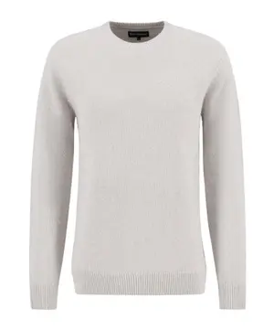 Barbour Covent Crew Neck Jumper - Fog-colored Marl