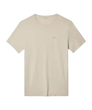 Paul Smith Logo Crew Neck T-shirt - Nude