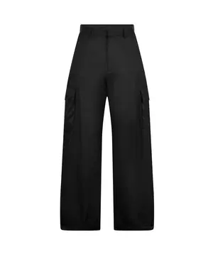 Off-White Pocket Cargo Pants - Black