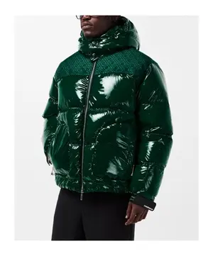 Casablanca Printed Hooded Down Jacket