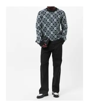 Casablanca Logo Patch Casual Pants