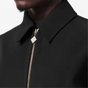 Casablanca Logo Zip-up Jacket - Black