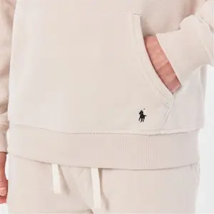 Polo Ralph Lauren Logo Hoodie - Nude