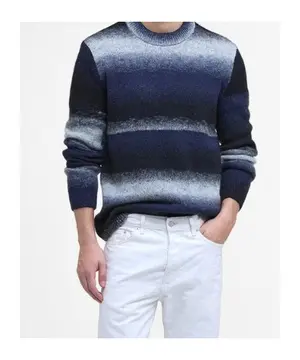 Barbour Striped Crew Neck Sweater