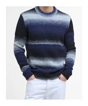 Barbour Striped Crew Neck Sweater