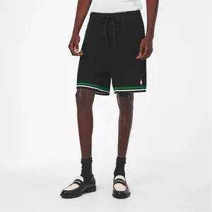 Casablanca Logo Crochet Shorts