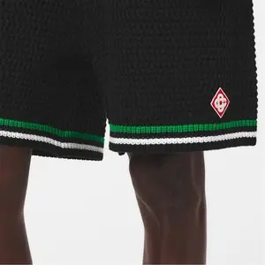 Casablanca Logo Crochet Shorts