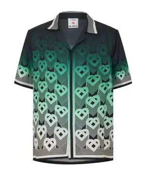Casablanca Printed Short-sleeved Shirt - Multicolor