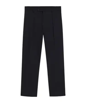 Hugo Boss X Beckham Tailored Pleated Trousers - Black