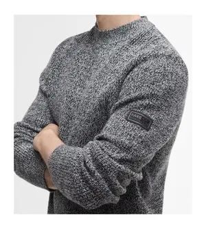 Barbour Crew Neck Sweater With Branding
