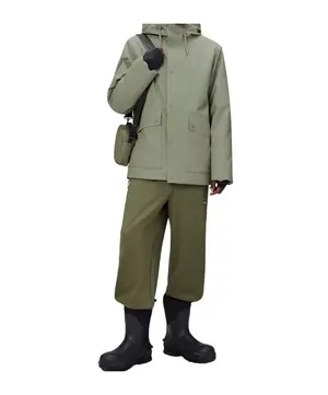 Rains Long-sleeved Snap-button Casual Jacket