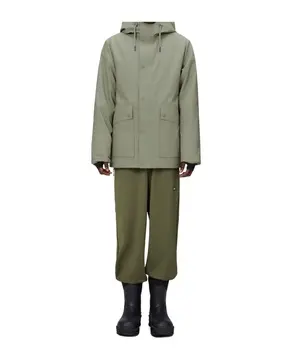 Rains Long-sleeved Snap-button Casual Jacket