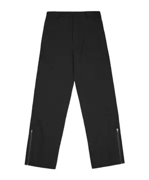 Rains Belt Loop Casual Pants With Leg Zippers