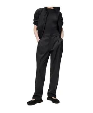 Rains Belt Loop Casual Pants With Leg Zippers