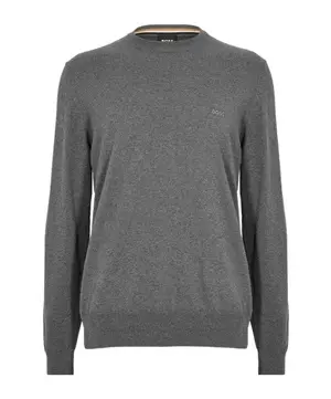 Hugo Boss Pascas Knit Jumper - Gray